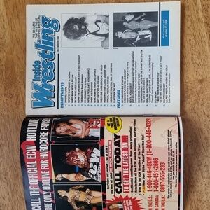 Inside Wrestling | Accents | Inside Wrestling Magazine December 998 ...